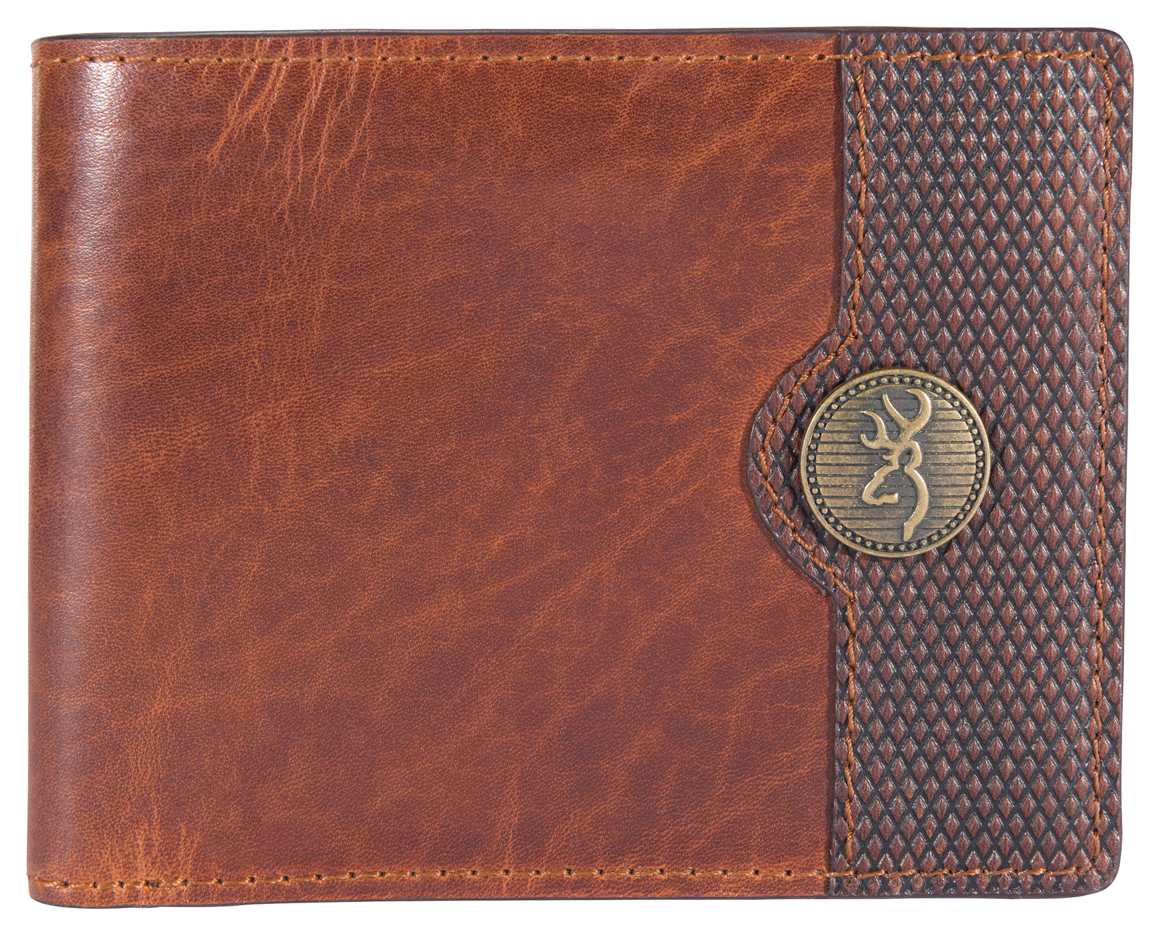 Browning Western Brass Buck Bifold Wallet | Bass Pro Shops